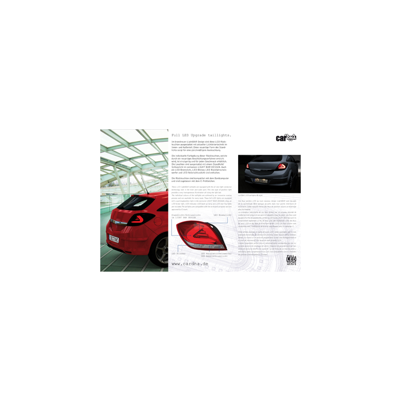 carDNA Flyer OPEL Astra H GTC für 800030 - 800040