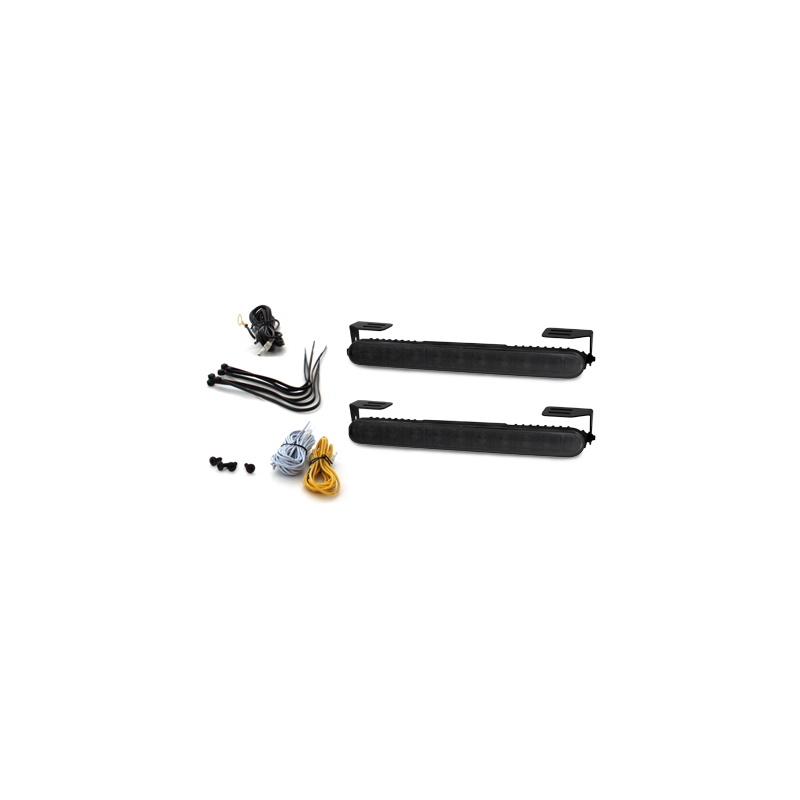 3ème feux stop LED Peugeot 206_14 LED Noir chrome
