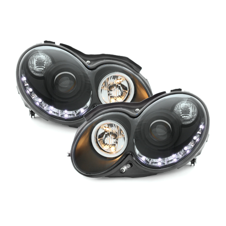 Phares a LED DRL Mercedes Benz CLK W209 03-08 - SWMB17GXB