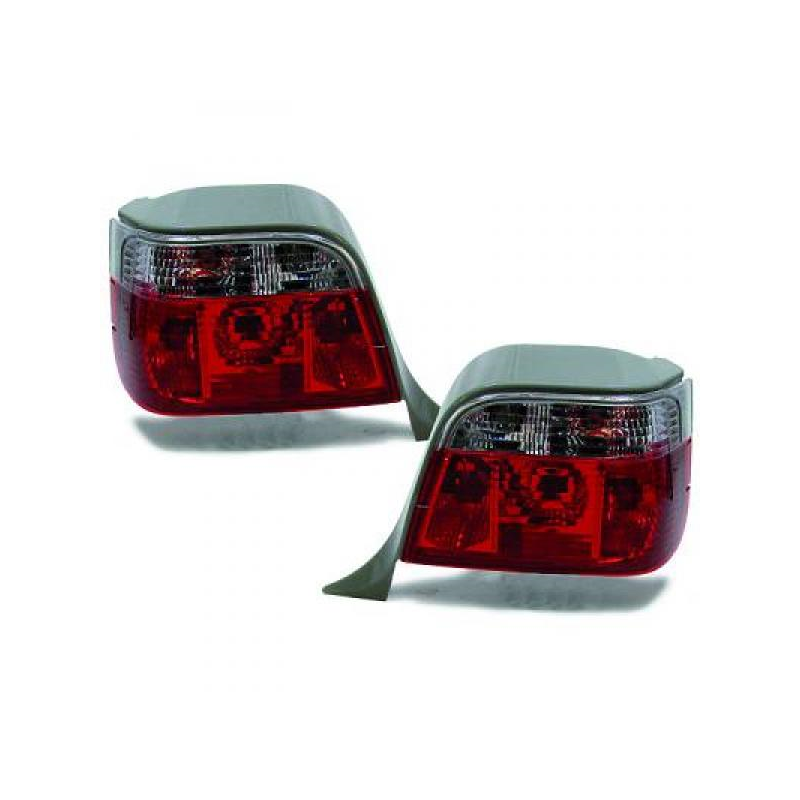 FEUX ARRIÈRES DESIGN, ROUGE/BLANC BMW E36, TOURING