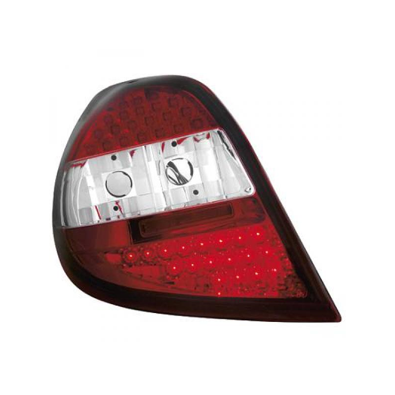 feux arrières Design LED, rouge/blanc CLIO