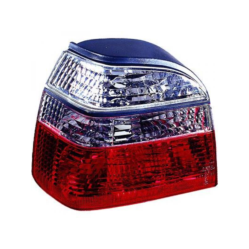 feux arrières Design rouge/blanc GOLF 3, Berline