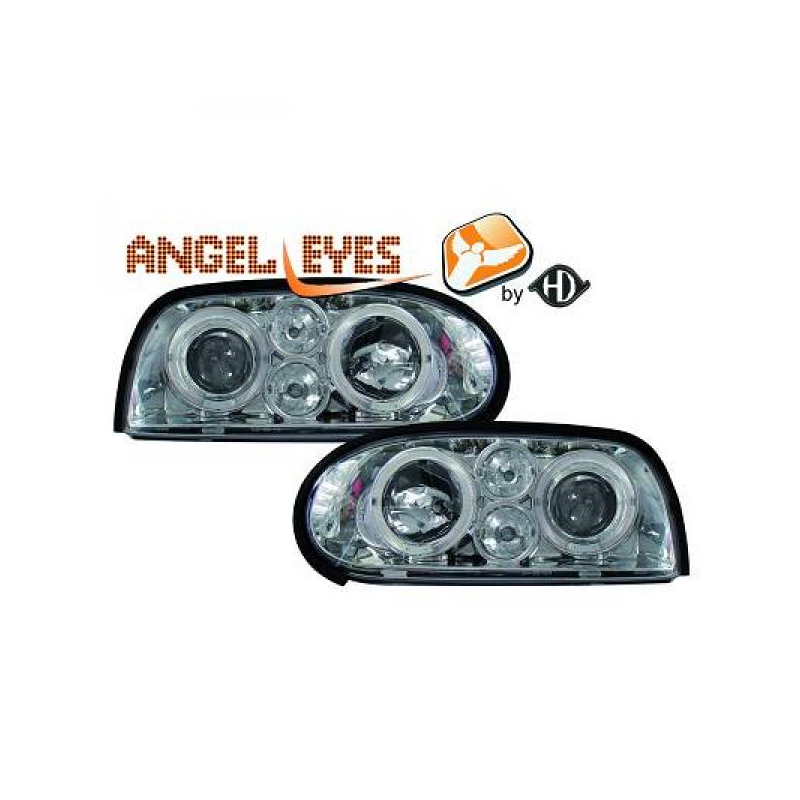 phares Design chrome, régl. électr., Look Golf 4 GOLF 3