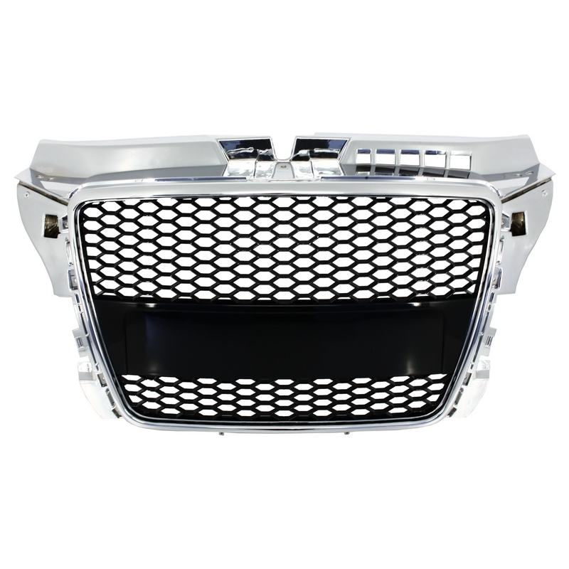 Badgeless Front Grille suitable for AUDI A3 8P Facelift (2007-2012) RS ...
