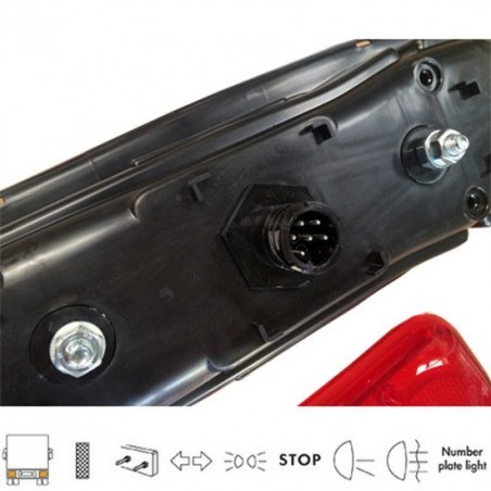 Feu Arrière Renault Maxity / Nissan Cabstar F24