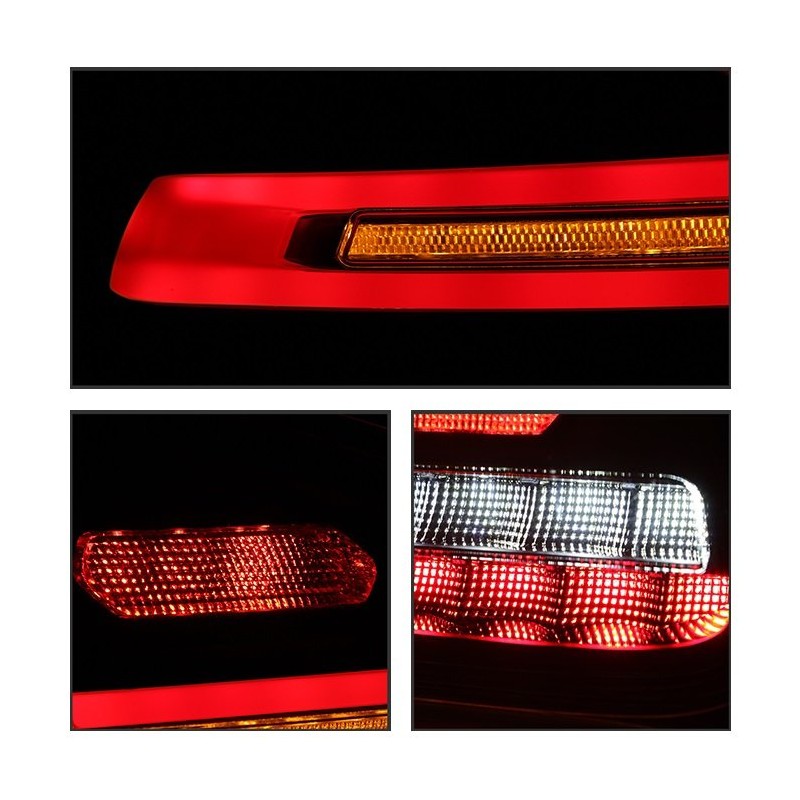 Feux arrière LTI / LED avec clignotant dynamique pour PORSCHE CAYENNE 2 ...
