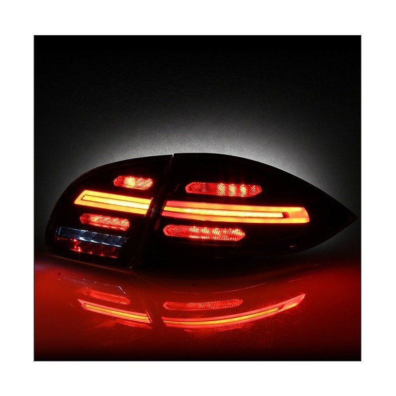 Feux arrière LTI / LED avec clignotant dynamique pour PORSCHE CAYENNE 2 ...