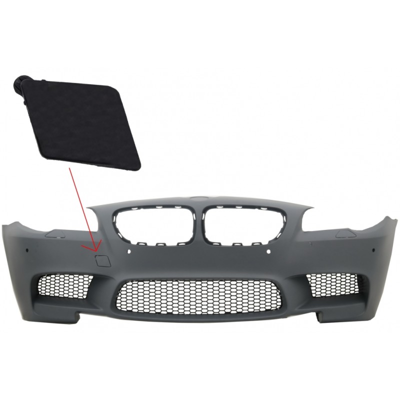 Tow Hook Cover Front Bumper suitable for BMW 5 Series F10 F11 (2011 ...