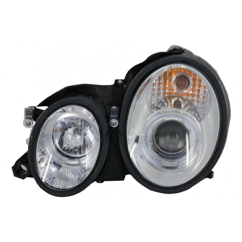 Headlights suitable for Mercedes CLK W208 C208 (03.1997-04.2002) Angel ...