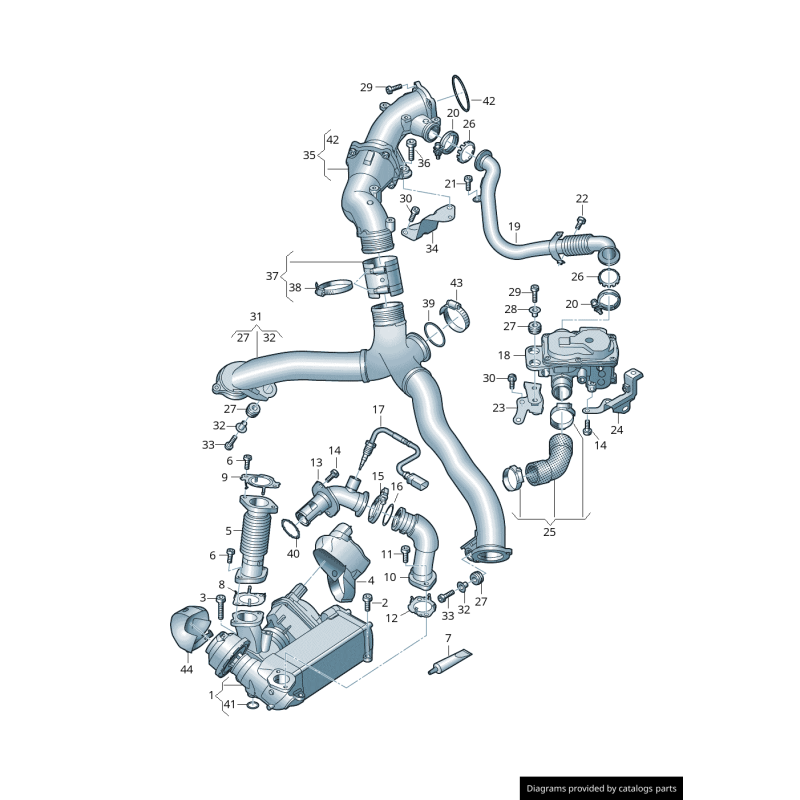 Pièces d'origine VW/Audi 059131547R
